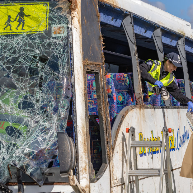 Exford bus crash: Inside the terrifying collision that almost claimed ...