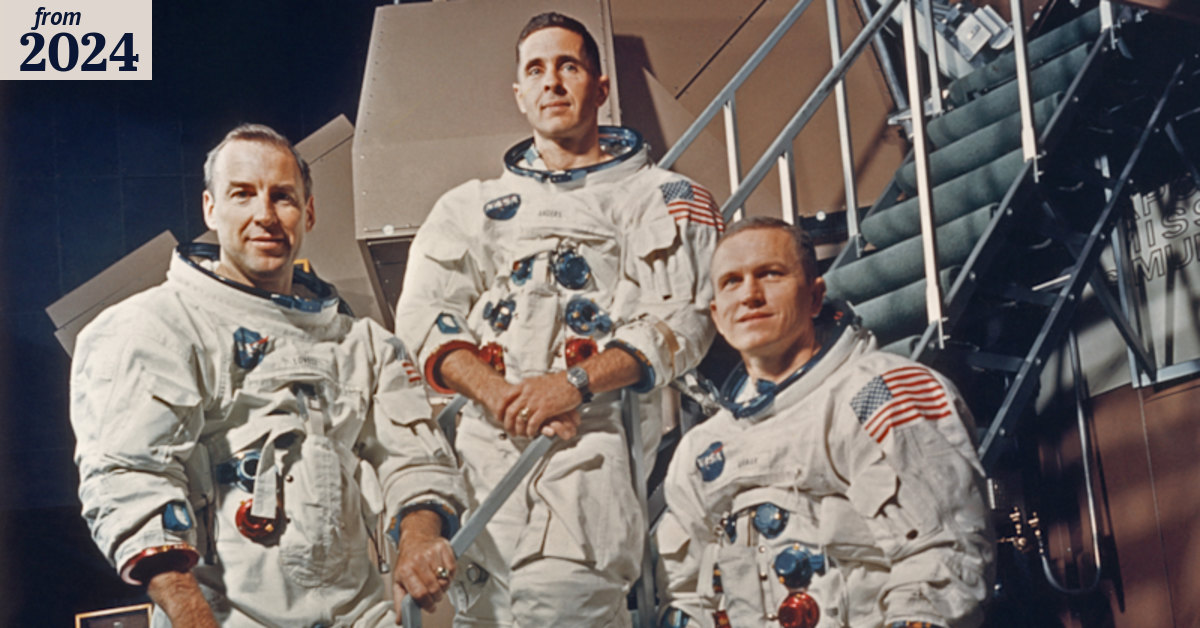 William Anders, Apollo 8 astronaut, who took iconic Earthrise photo ...