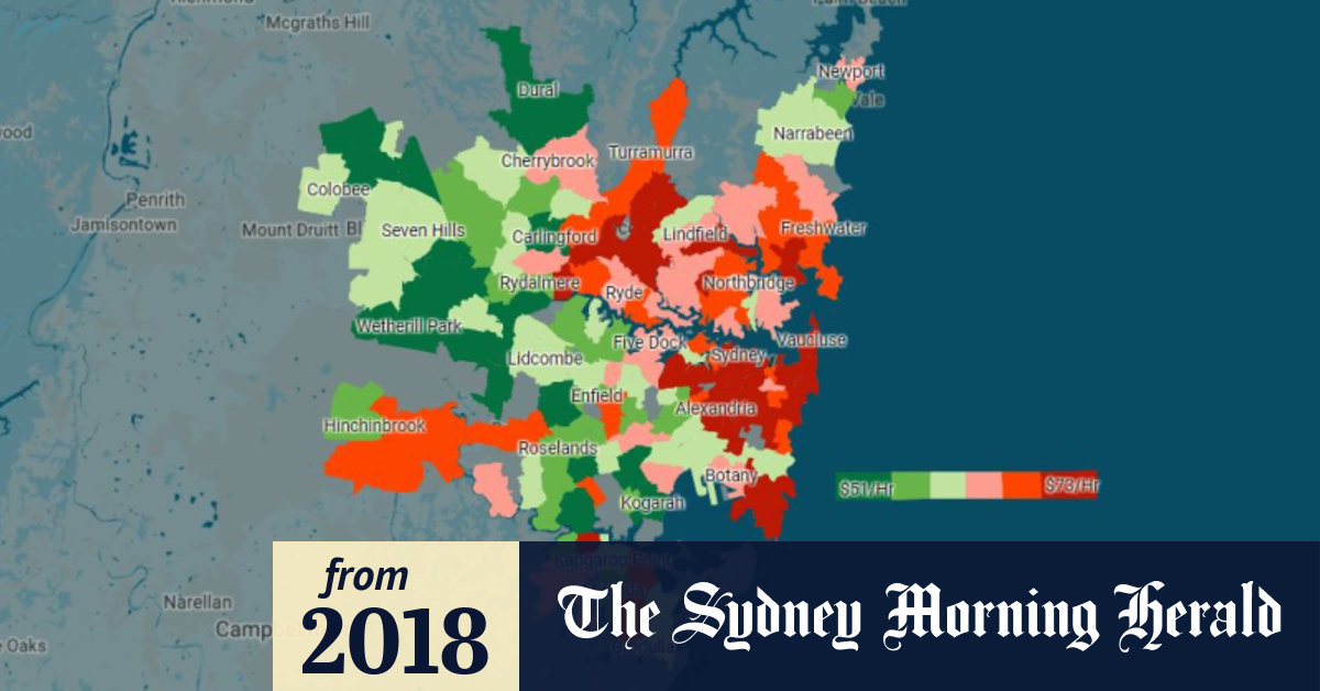 The most expensive Sydney suburbs to hire a tradie