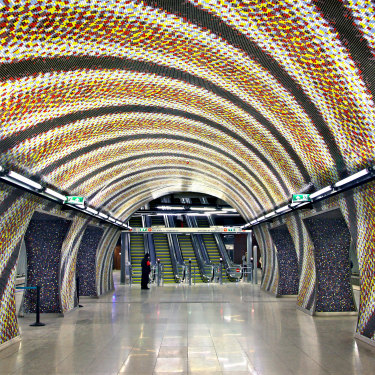 The world's most beautiful metro stations