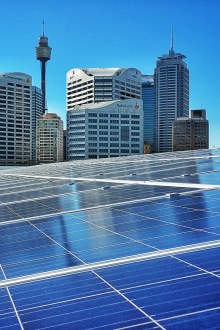 Solar Bay installed above ICC Sydney