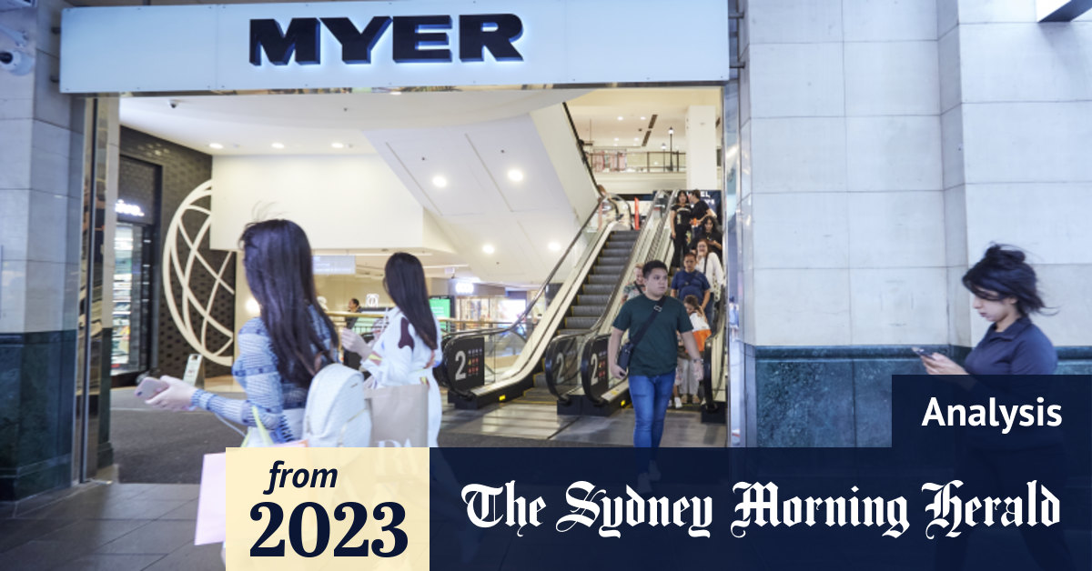 Myer results: Can the department store thrive in a cost of living crisis?