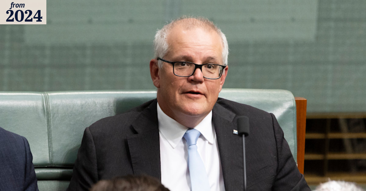 Scott Morrison’s best move would be to fade into obscurity