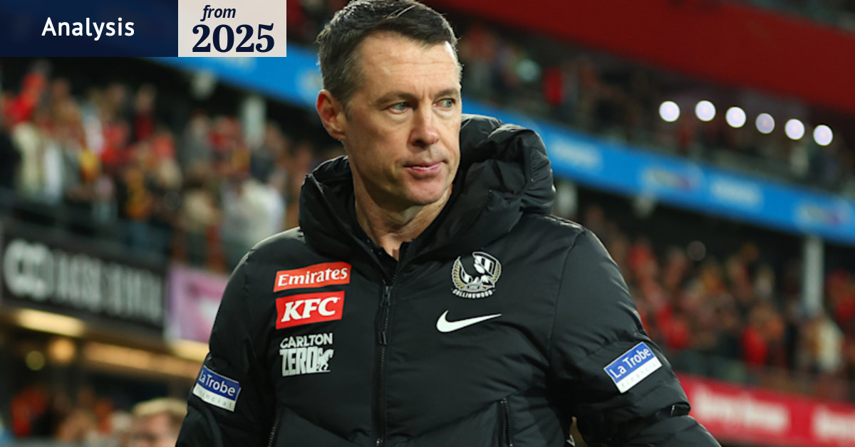 AFL 2025: The hard calls facing the Collingwood Magpies, coach Craig ...