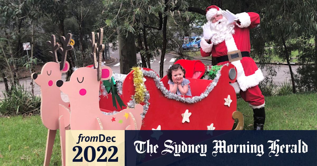 Behind the scenes with Santa and at David Jones this Christmas