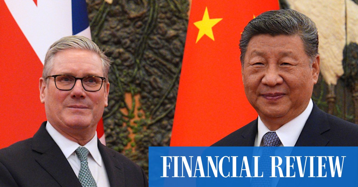Starmer, Xi agree to deeper ties amid Trump upheaval