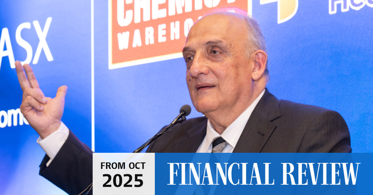 Chemist Warehouse wealth: Co-founder Mario Verrocchi invests in HMC Capital