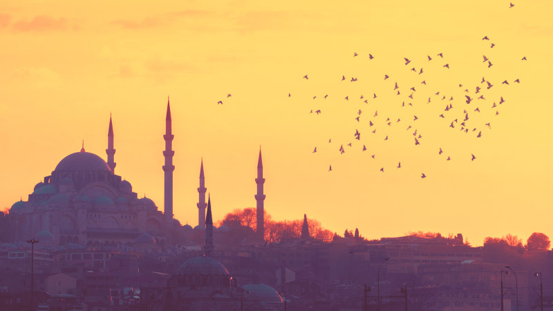 What cities say about the history of Islam