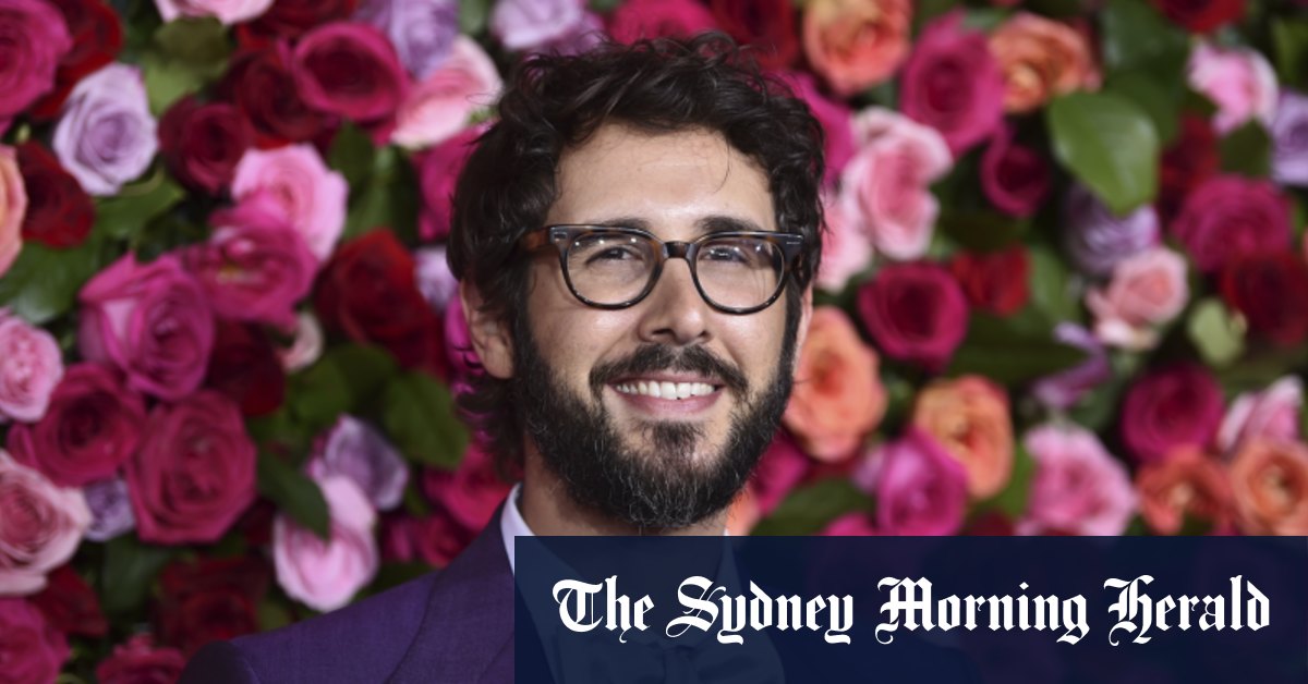 Josh Groban gets creative to break the silence