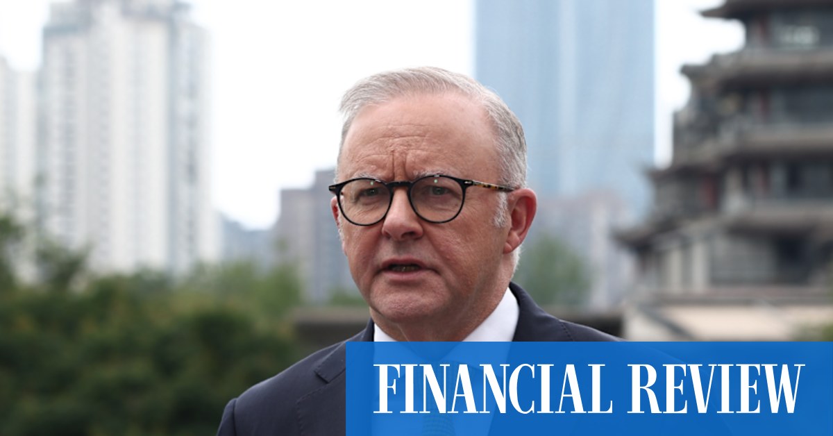 Anthony Albanese refuses to say he trusts Chinese President Xi Jinping after China visit