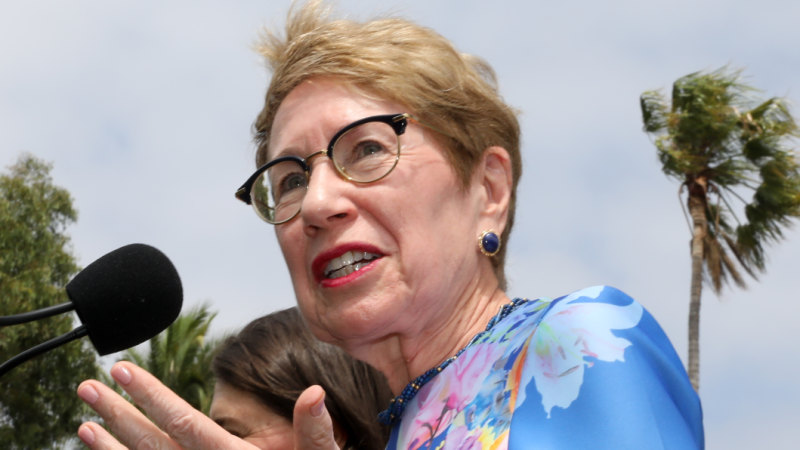 Pioneering judge and next NSW governor Margaret Beazley farewells court