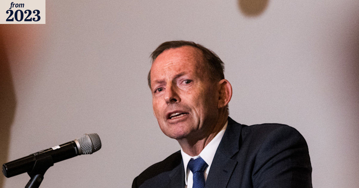 Tony Abbott’s 2013 election win celebrated at Doltone House