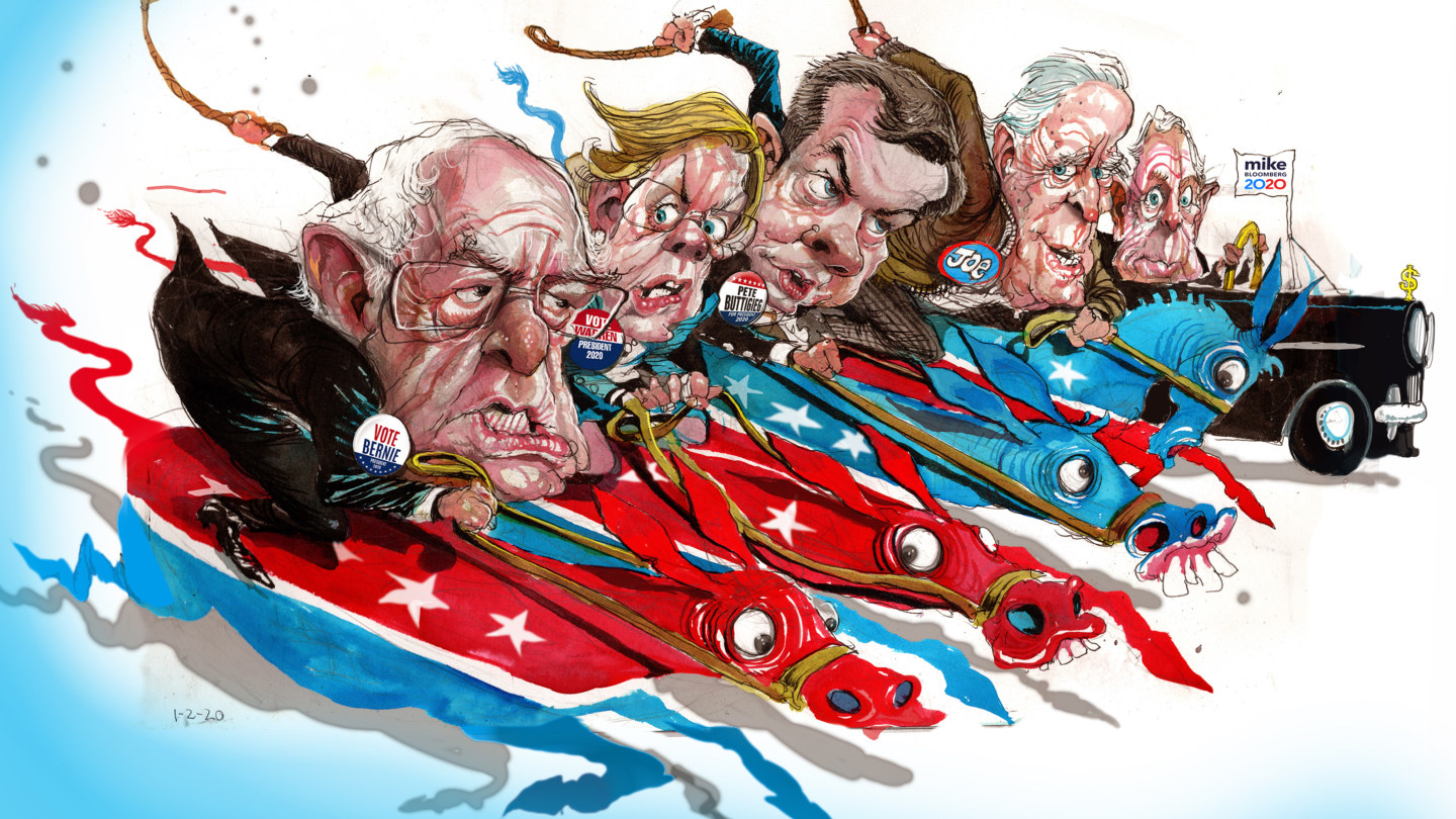 Bernie's back and Democrats are scared