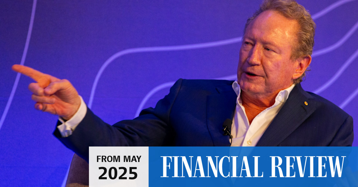 Mining Summit 2025: Andrew Forrest, Rio spar on future of Pilbara iron ...