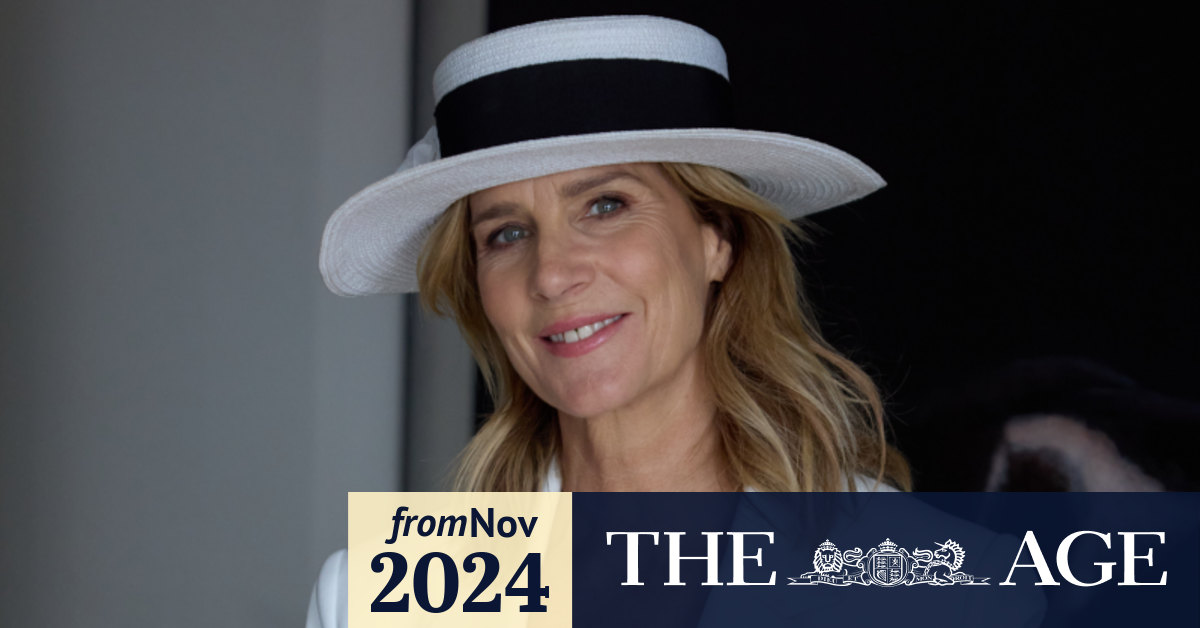 CBD column: Rachel Griffiths attends Derby Day with a broken arm