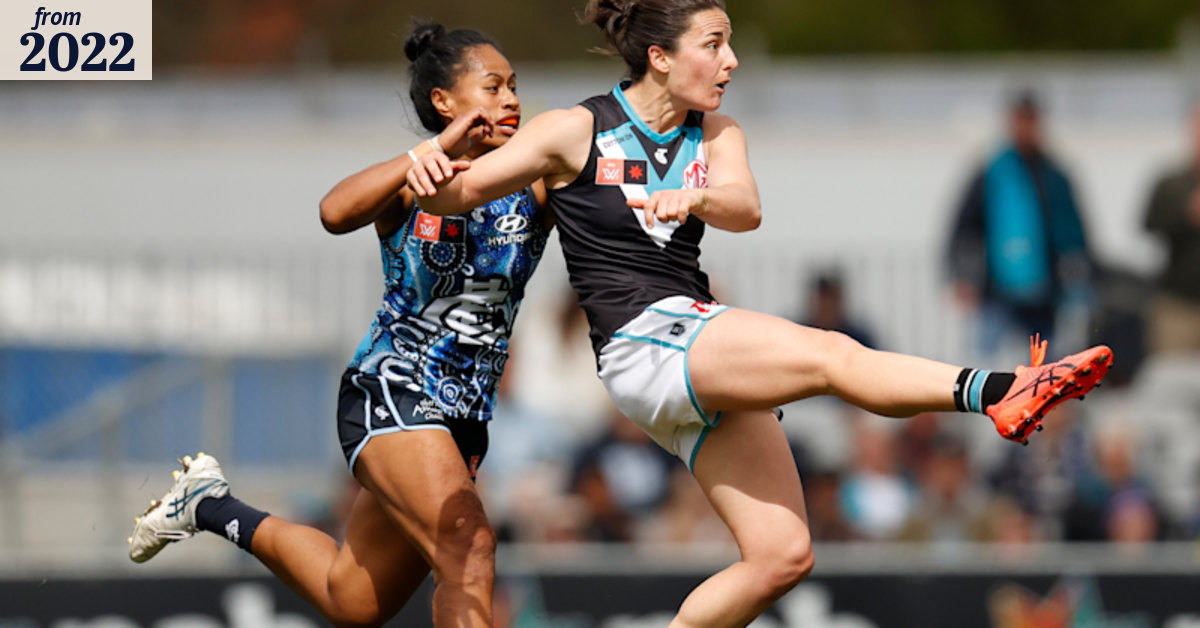 AFLW: Port Adelaide push the Cartlon Blues to the brink in nail-biting draw