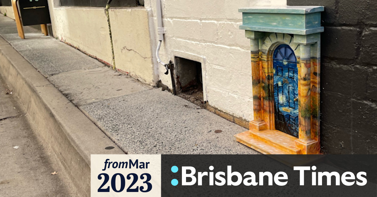 Brisbane artist promises more ‘weird and wonderful’ tiny doors