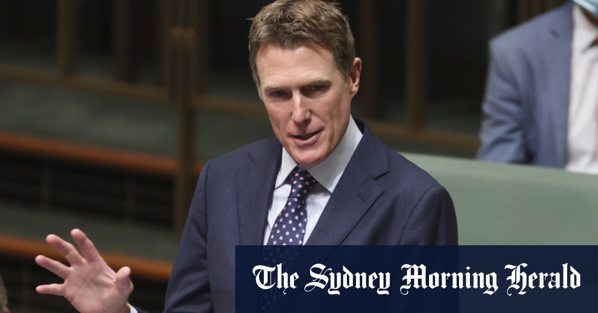 Christian Porter takes parting shot at ‘the mob’, lashes China in final ...