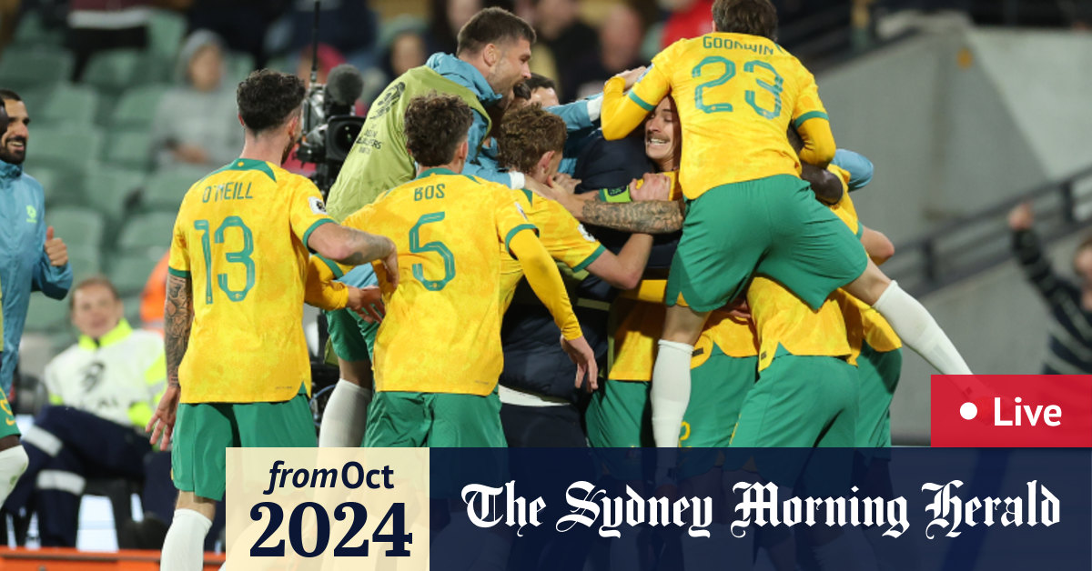 World Cup qualifiers 2024 LIVE updates: Socceroos v Japan scores ...