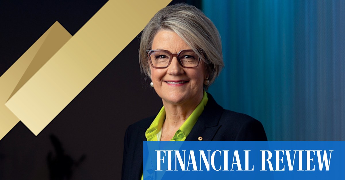 Telstra Health chief executive Elizabeth Koff is the winner of the ...