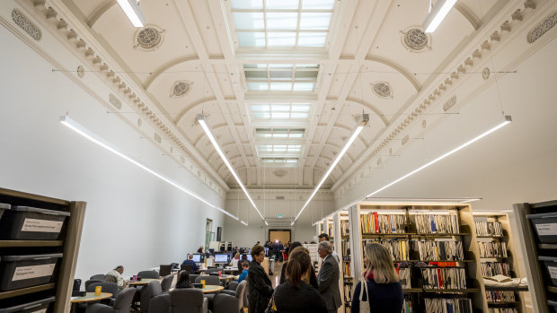 Open book: State Library's eastern wing reopens with a flourish