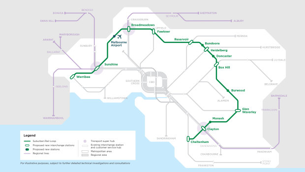 Suburban Rail Loop: Labor refuses to confirm cost as opposition warns ...