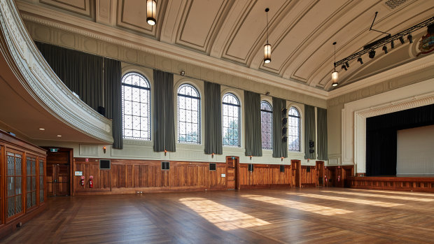 Renovation peels back layers on Williamstown Hall