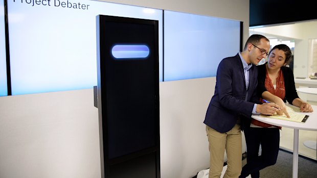 IBM robots hold convincing debate against humans