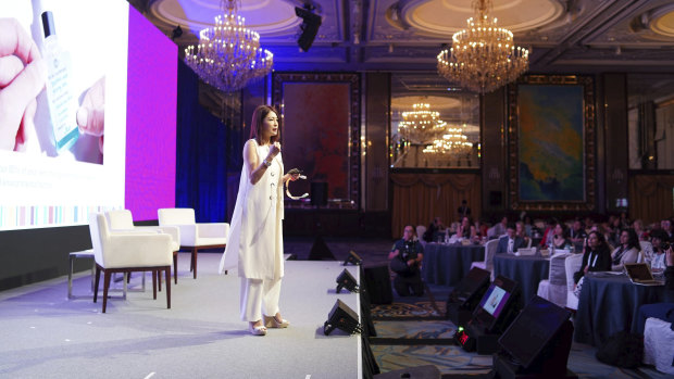 Skin Inc founder Sabrina Tan mixes technology with beauty care