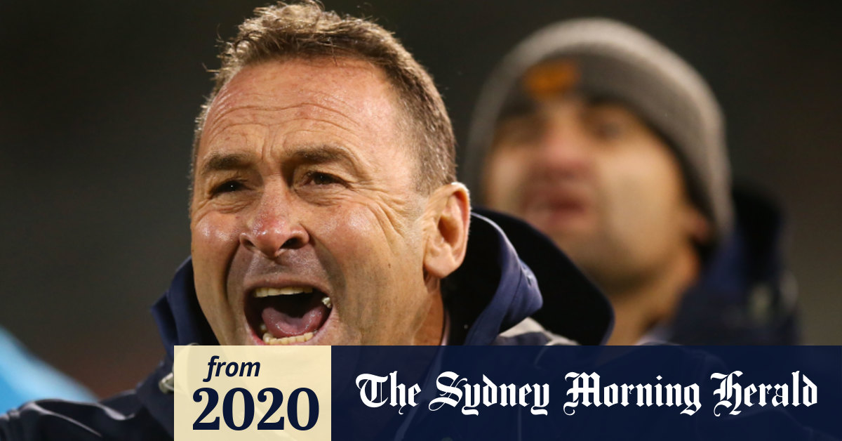NRL finals 2020: Canberra Raiders coach Ricky Stuart describes latest ...