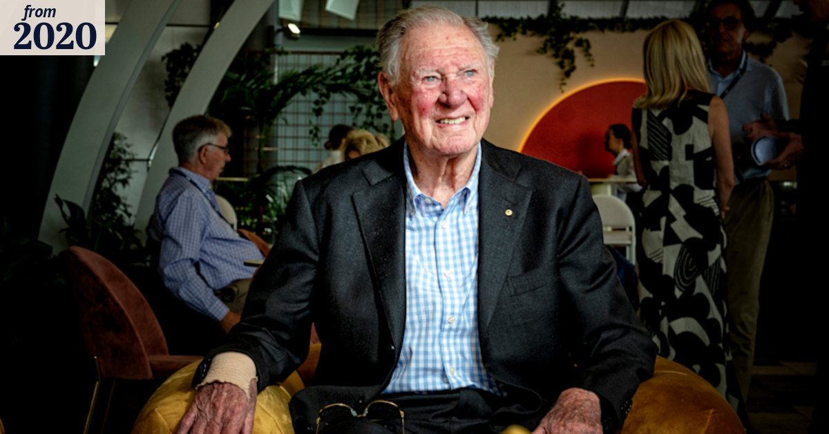 Tennis great Frank Sedgman proud of family's stance on equality