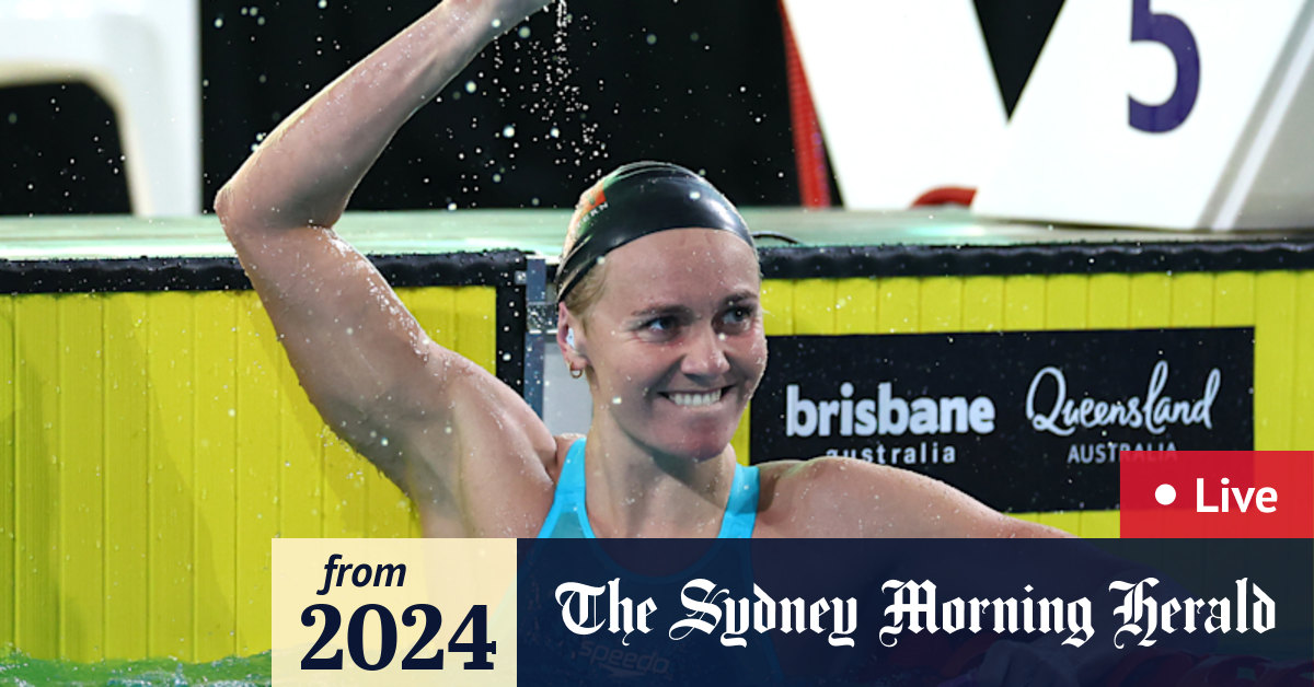 Australian Olympic swimming trials 2024 LIVE updates: Paris 2024 ...