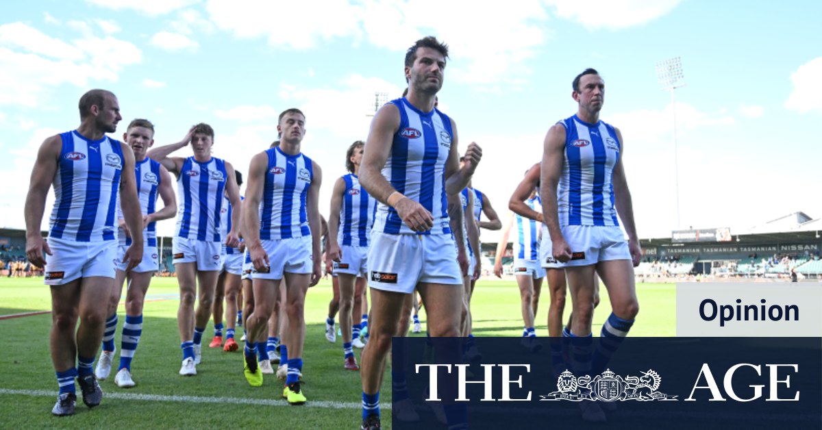 AFL 2023: North Melbourne’s victory lap is over