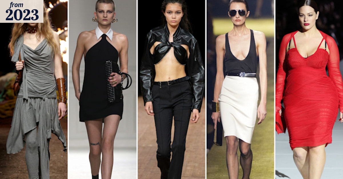 Skinny models back on the agenda after ready-to-wear shows snap back to ...