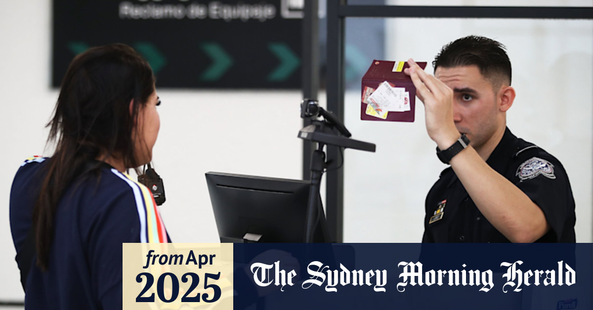US border entry requirements: Australian denied entry due to long ...