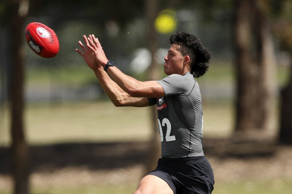 AFL draft hopeful Connor Downie wants to use his heritage to help grow ...