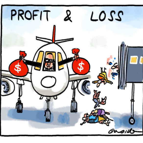 how to draw qantas kangaroo