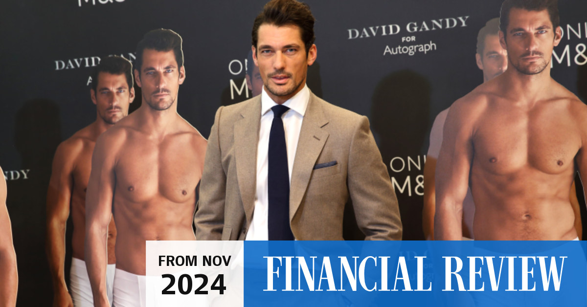 David Gandy’s secrets to (male) supermodel style