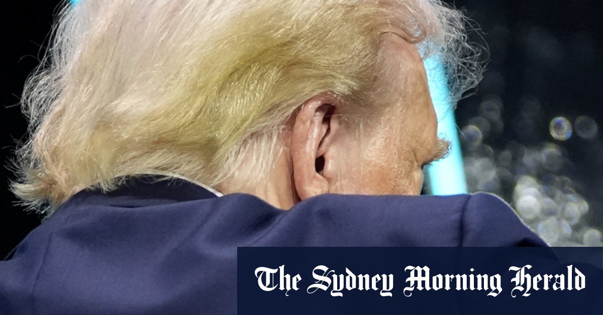 Trump appears without his bandage as FBI confirms he was struck by a bullet