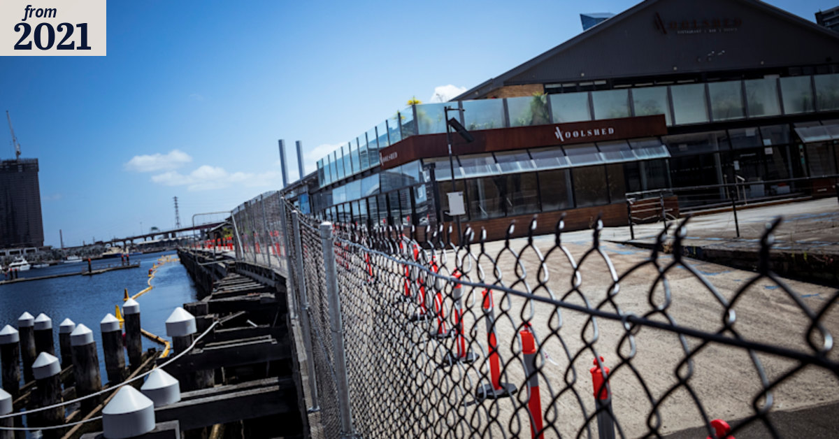 Rebuild pier pressure grows as report shows shutdown will cost $865m