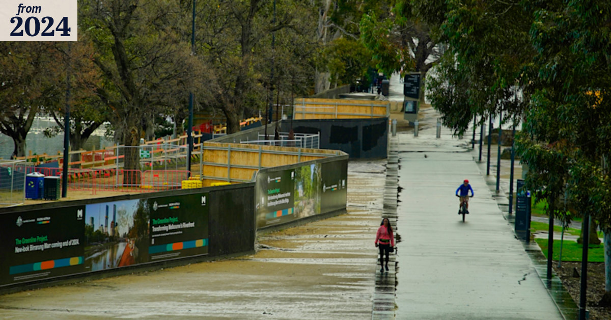 Greenline project on Yarra delayed by up to a year as works set to stop ...