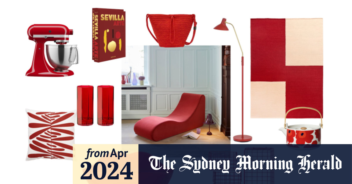 Make a bold statement in your home with these pops of red”