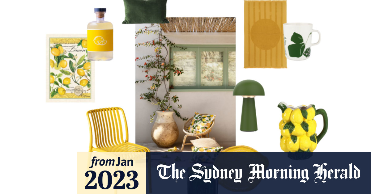Freshen up your home with zesty citrus shades