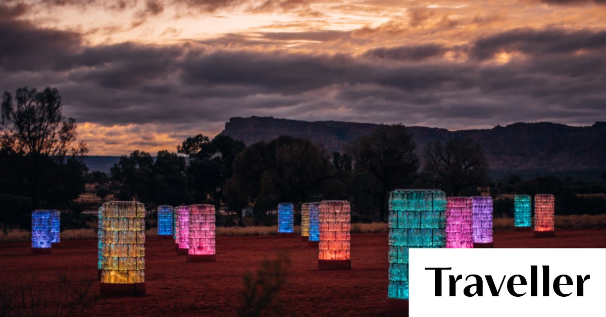 Famed light artist Bruce Munro brings his dazzling light installation ...
