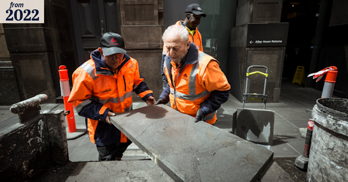 Fifty years on, George and Ronnie are still laying Melbourne’s ...