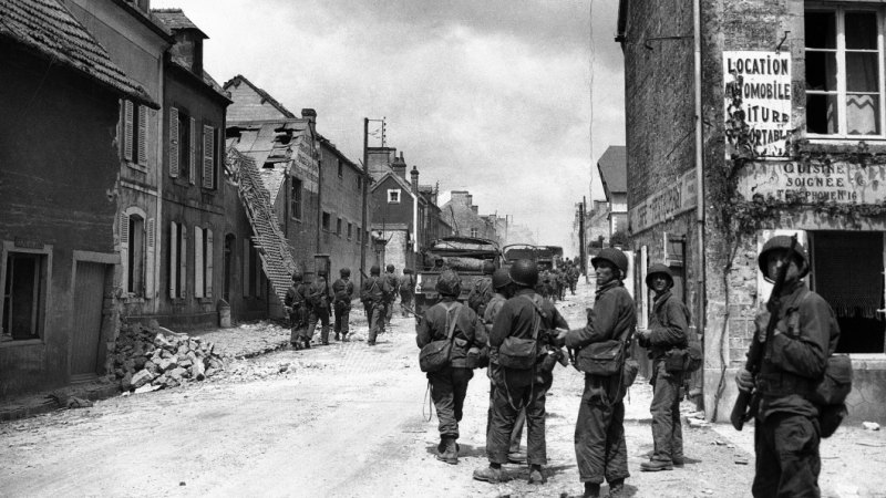 From the Archives: The liberation of Cherbourg, France