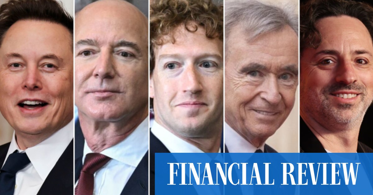 Donald Trump: Five of the world’s 10 richest people were at Trump’s ...