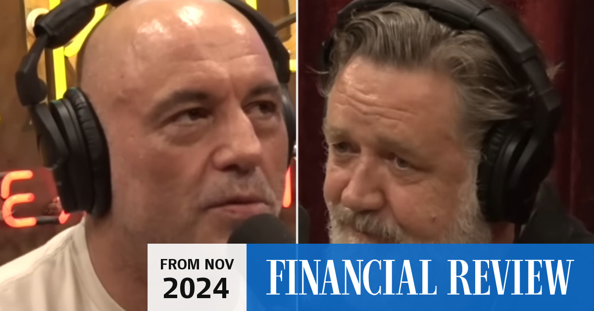 Joe Rogan Russell Crowe: Actor shows surprising political conversion