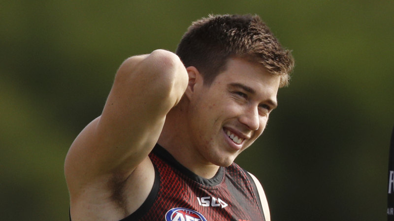 Zach Merrett played round one with a virus