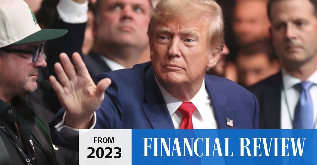 Donald Trump bemoans record sharemarket as just making ‘rich people ...